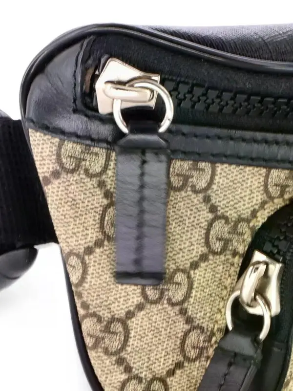 Gucci Eden Waist Bag Gg Coated Canvas Medium Belt Bag