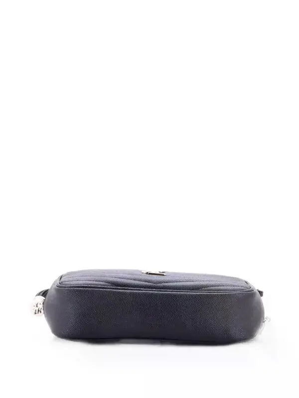 Saint Laurent Lou Camera Bag Matelasse Chevron Leather Mini Crossbody Bag