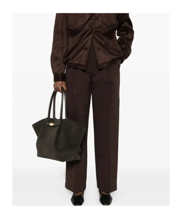 THE FRANKIE SHOP Pleated Casual Pants