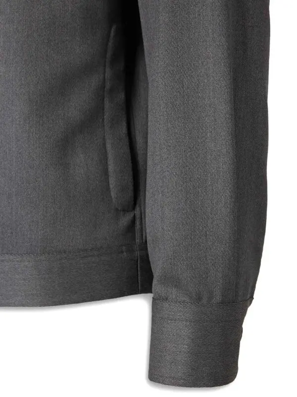 Brioni Long Sleeved Zip-up Jacket