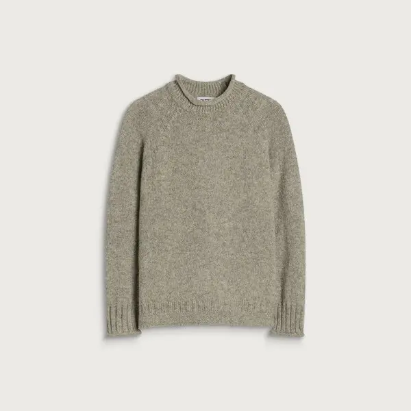 PITTARI Seti Heritage Lambswool Roll Collar Jumper