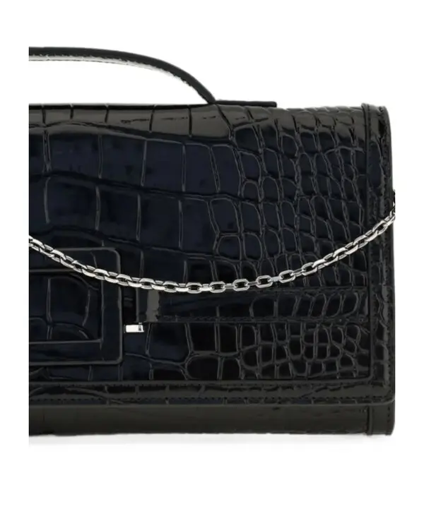ROGER VIVIER Belle Vivier Top Handle Clutch Bag