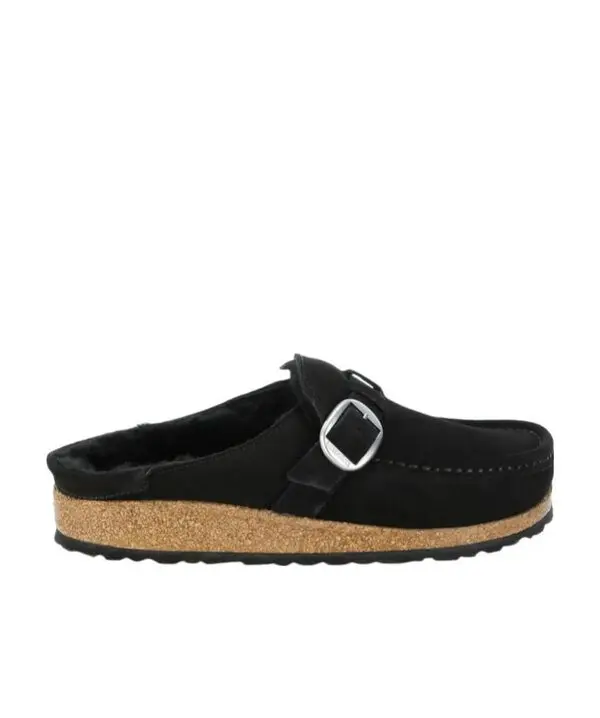 BIRKENSTOCK Buckle Detailed Slip-on Sandals