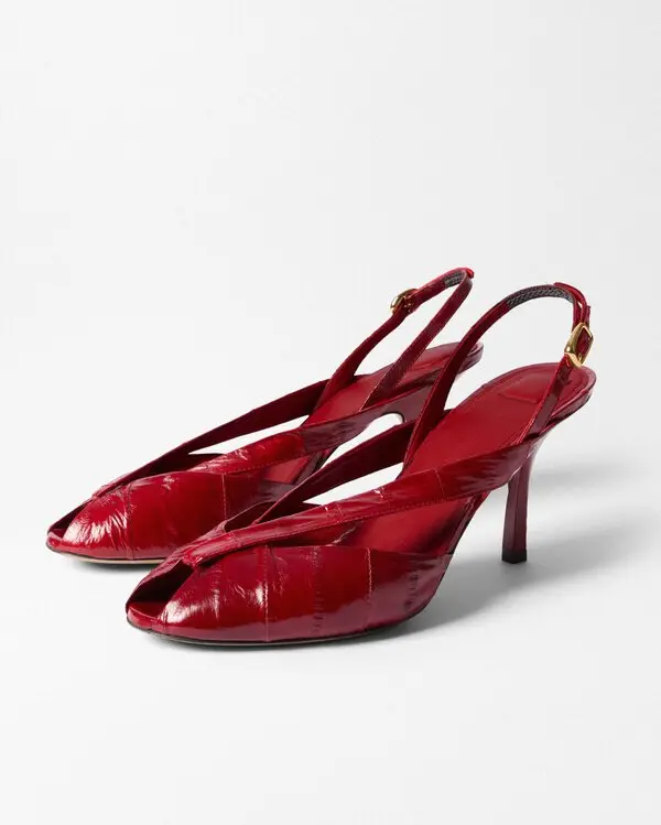 Jacquemus Open Toe Heel Sandals