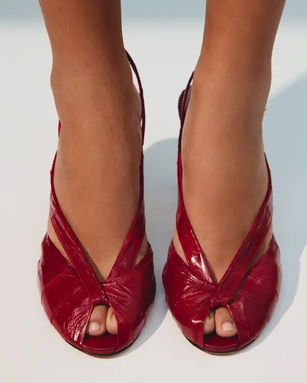 Jacquemus Open Toe Heel Sandals