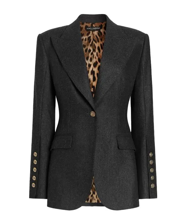 Dolce & Gabbana Dolce Gabbana Turlington Single-breasted Jacket