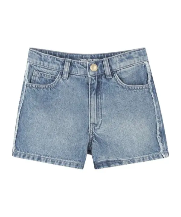 Zadig&Voltaire Denim Shorts With Belt Loops