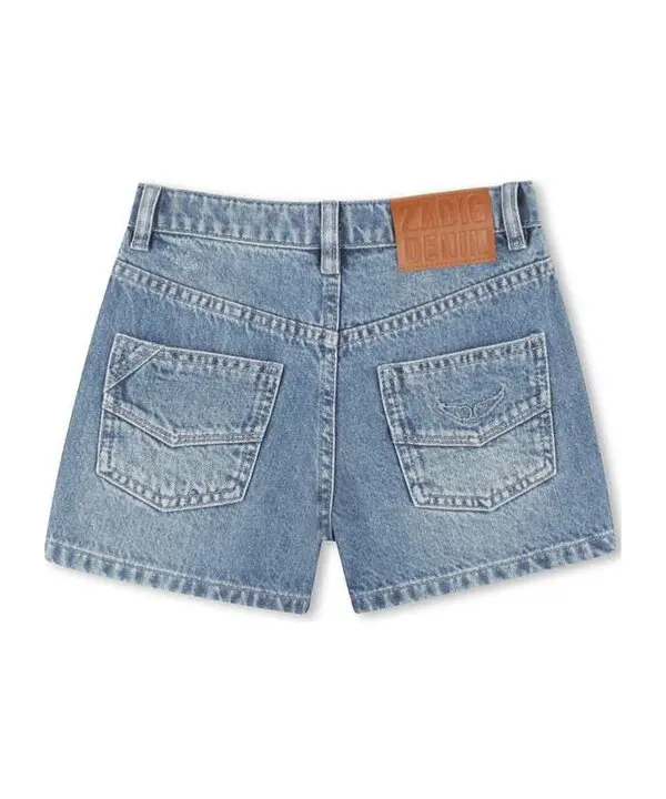 Zadig&Voltaire Denim Shorts With Belt Loops