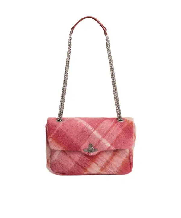 VIVIENNE WESTWOOD Anita Medium Shoulder Bag - Fraser Pink
