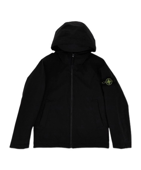 Stone Island Logo-patch Hooded Jacket