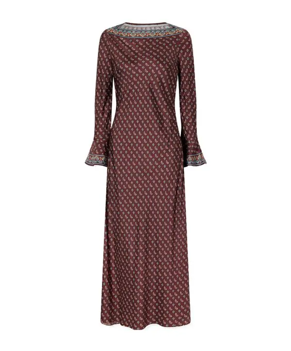 DÔEN Elegant Printed Dress