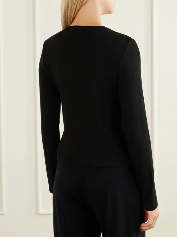 LESET Lauren Jersey Cardigan