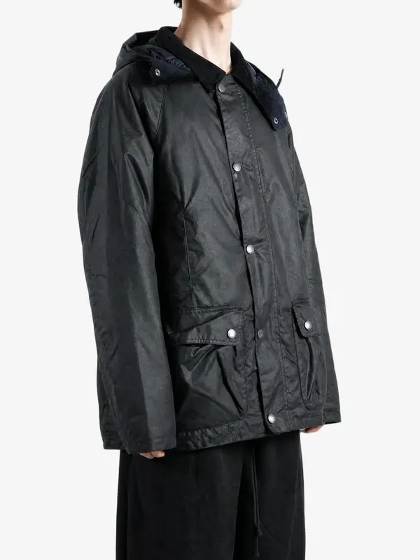 Barbour Hooded Wax Jacket