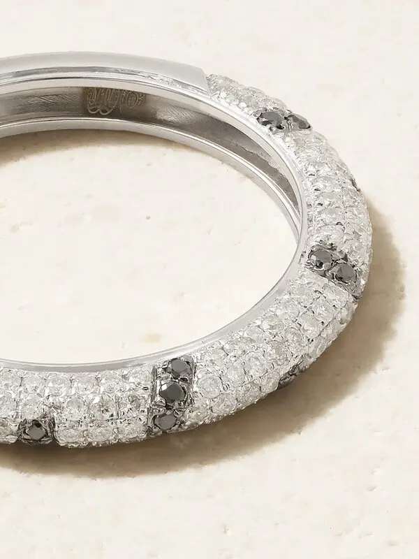 Yvonne Léon 18-karat White Gold Diamond Ring