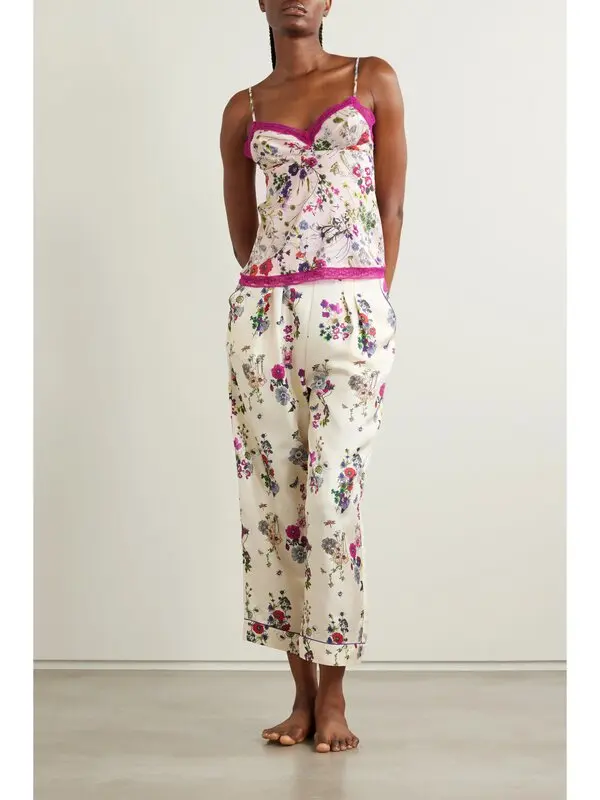 ERES New Print Silk Camisole