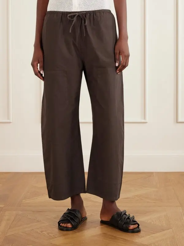 LESET Low-rise Wide-leg Pants