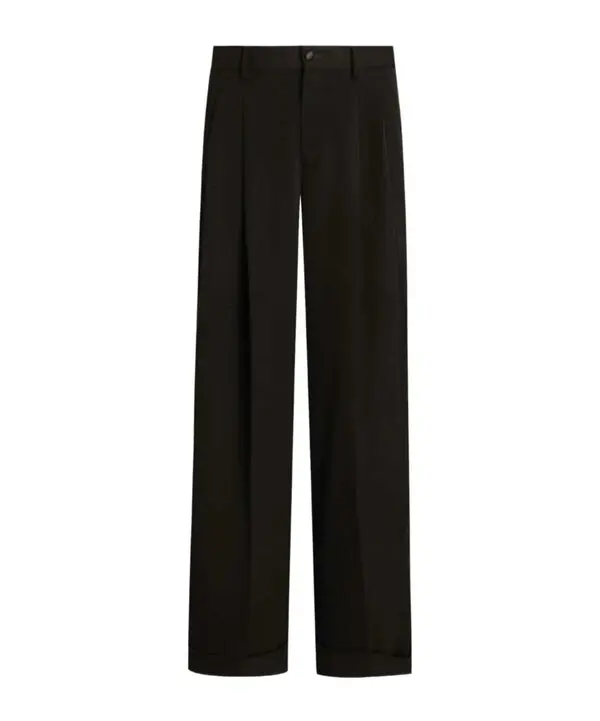 Dolce & Gabbana Dolce Gabbana Wide-leg Pleated Pants