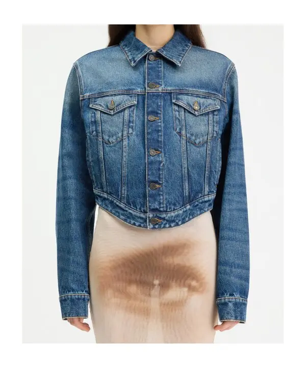 JEAN PAUL GAULTIER Long-sleeve Denim Jacket
