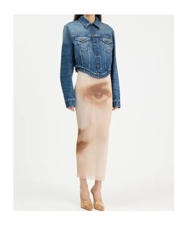 JEAN PAUL GAULTIER Long-sleeve Denim Jacket