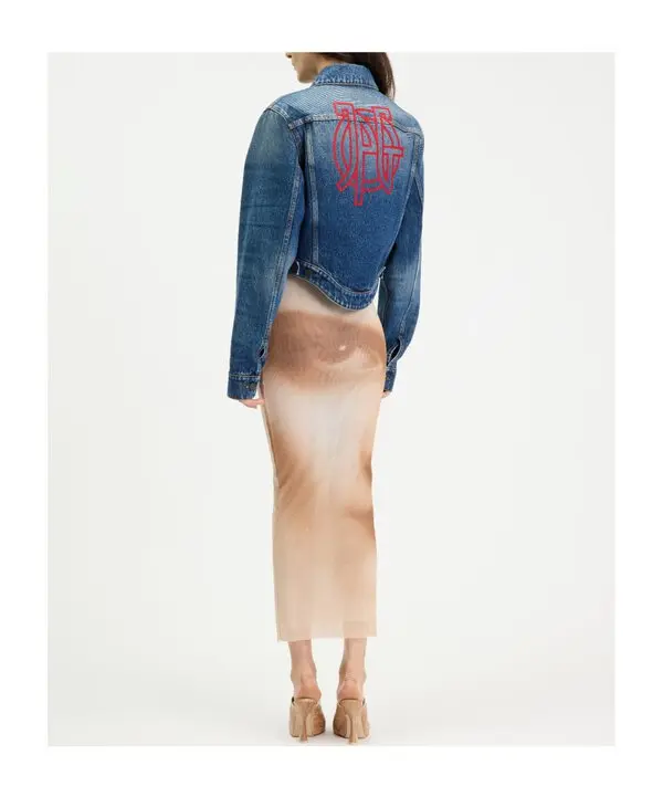 JEAN PAUL GAULTIER Long-sleeve Denim Jacket