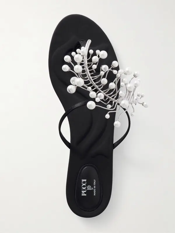 Emilio Pucci Elegant Dreamy Slide Sandals