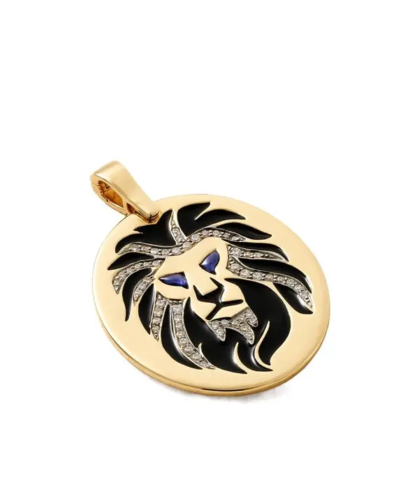 DIANE KORDAS Lion Pendant