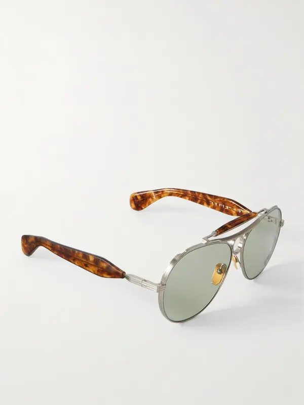 JACQUES MARIE MAGE Aviator-stylesunglasses - No