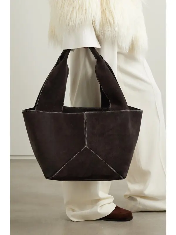 METIER Medium Suede Tote