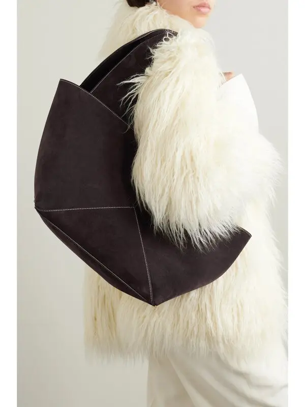 METIER Medium Suede Tote