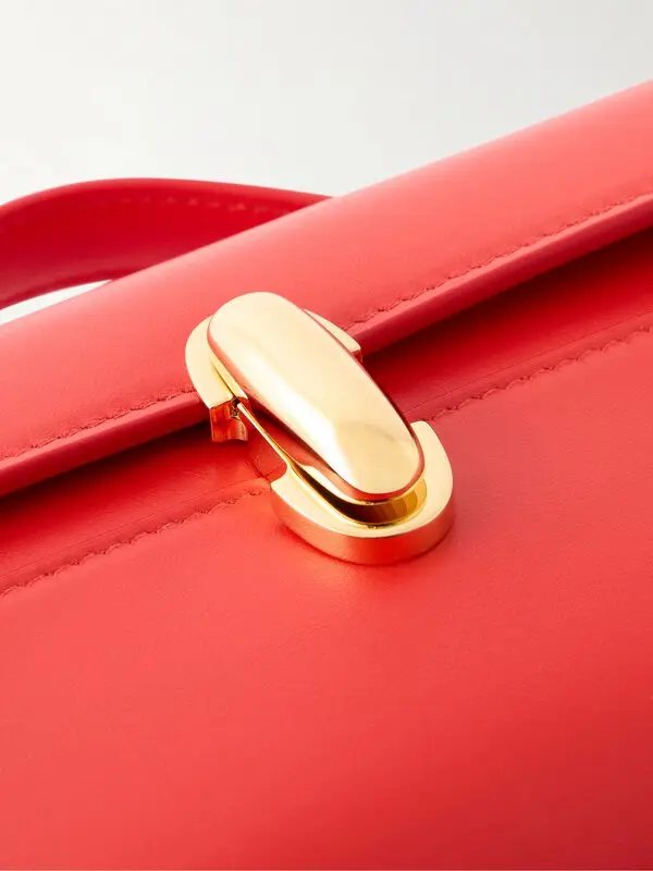 Savette Symmetry Pochette Leather Tote