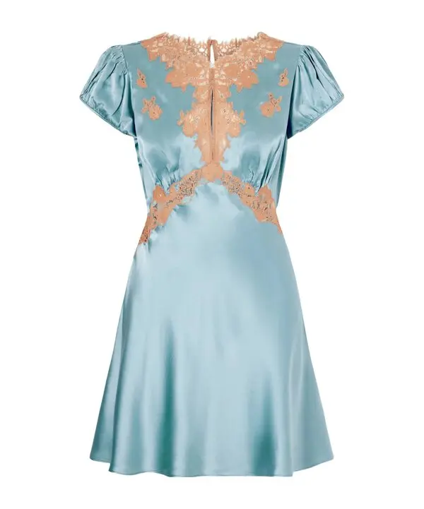 DÔEN Lace-paneled Dress