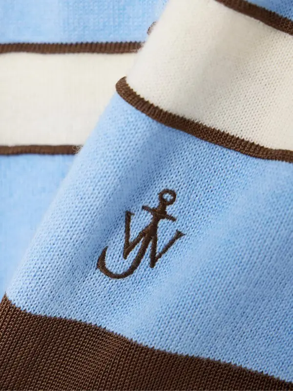 J.W.ANDERSON Wool-blend Polo Shirt
