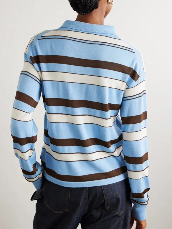 J.W.ANDERSON Wool-blend Polo Shirt