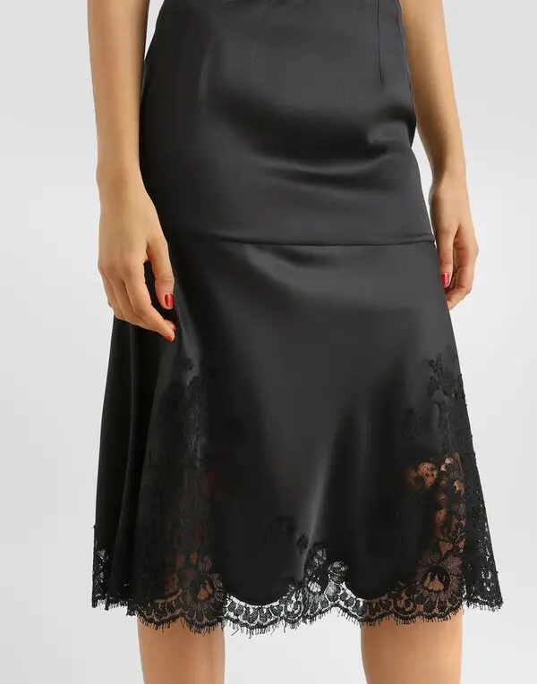 Dolce & Gabbana Dolce Gabbana Pleat Detailed Mini Skirt