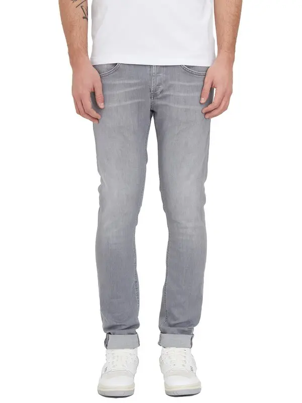 DONDUP Denim George Trousers - Grey