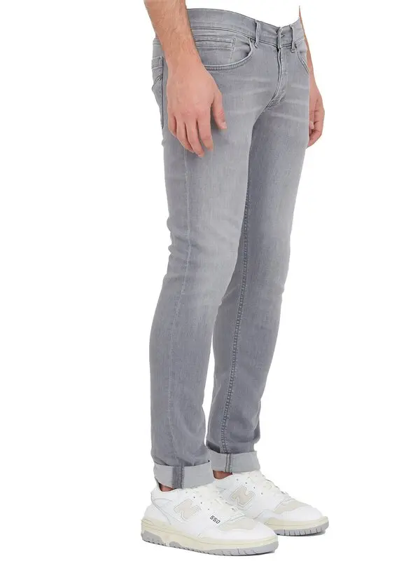 DONDUP Denim George Trousers - Grey