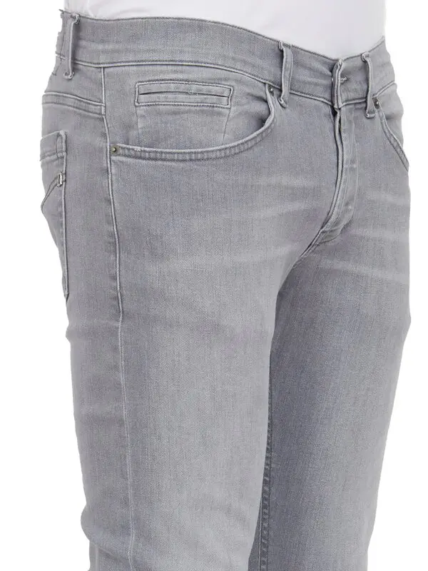 DONDUP Denim George Trousers - Grey
