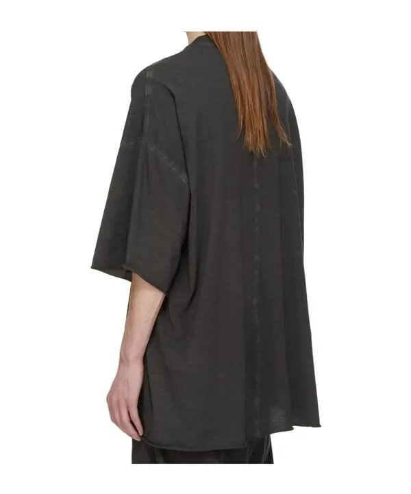 Rick Owens Pentagram-print Oversized T-shirt