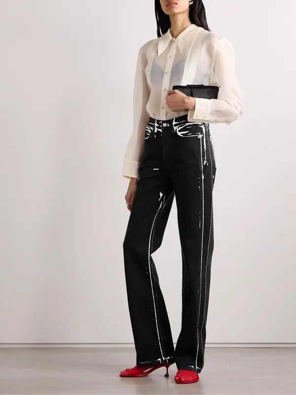 Proenza Schouler Color-block Jeans