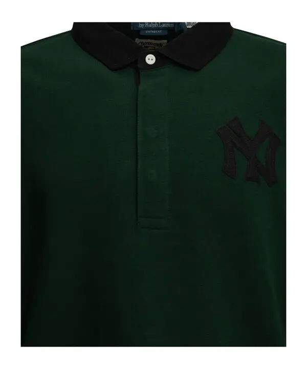 Polo Ralph Lauren New York Yankees Long Sleeve Polo Shirt