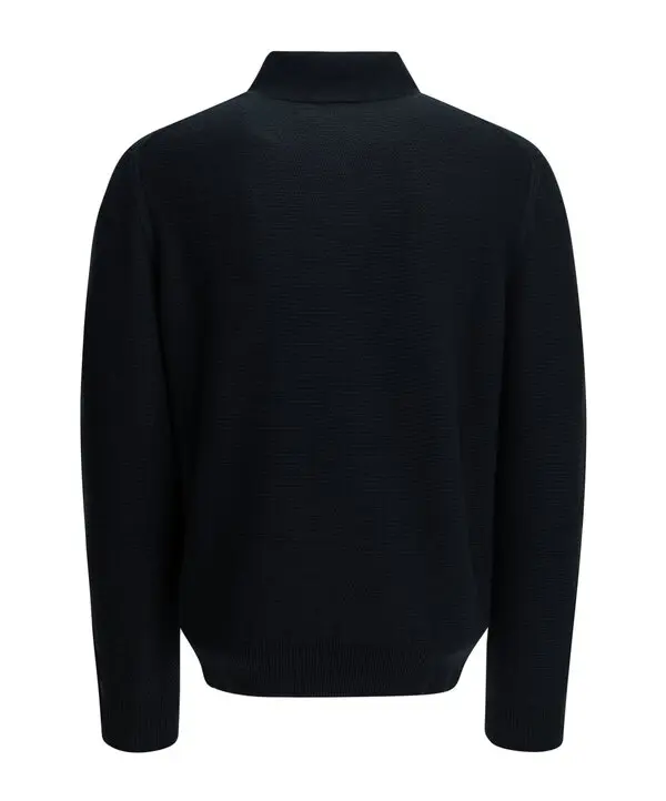 Zegna Oasi Cashmere Textured Polo Shirt - No
