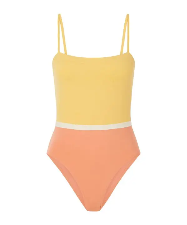 ERES Color-block Stretch Swimsuit