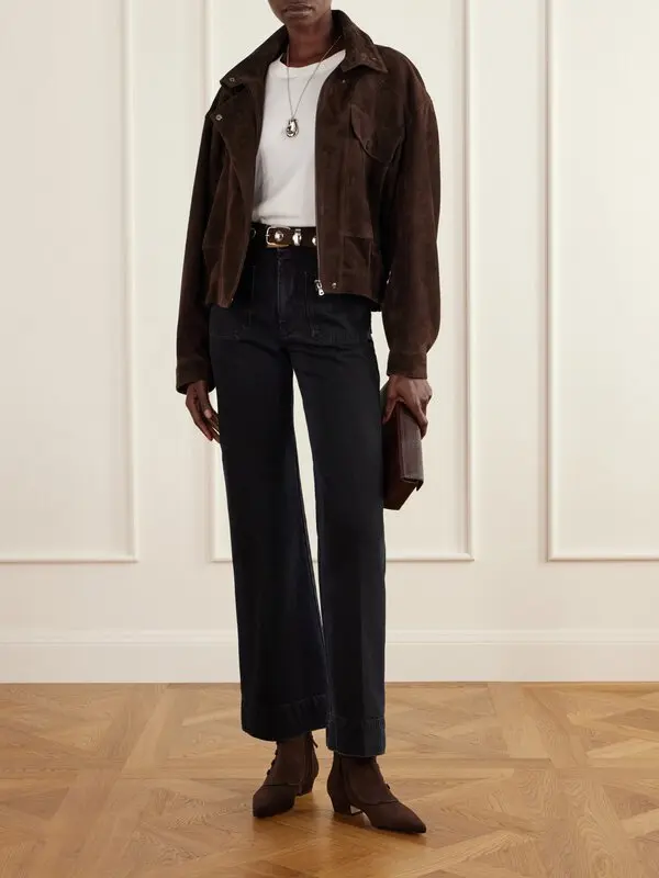 Manolo Blahnik Classic Cuffed Ankle Boots