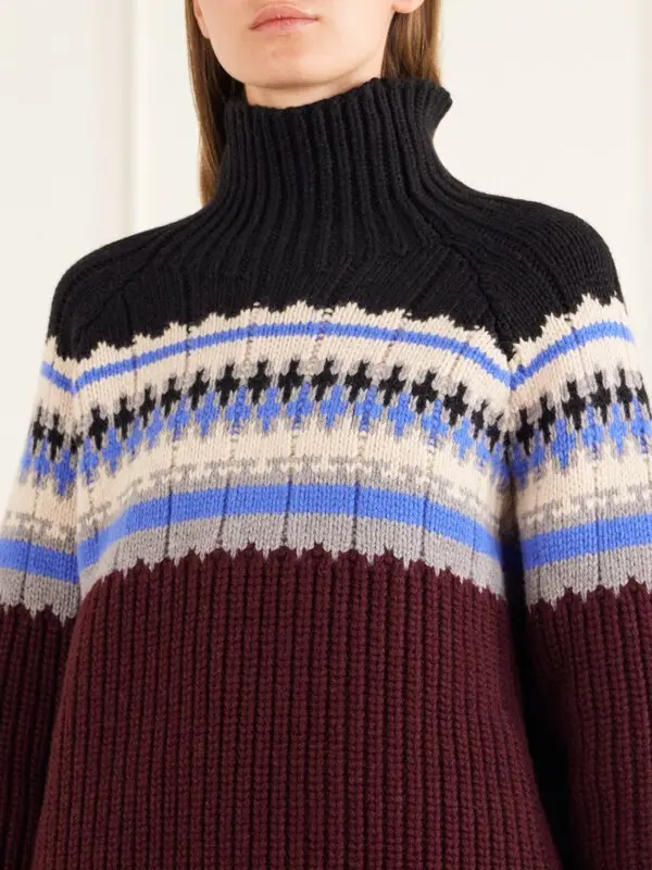 Dries Van Noten Cashmere-blend Turtleneck Sweater