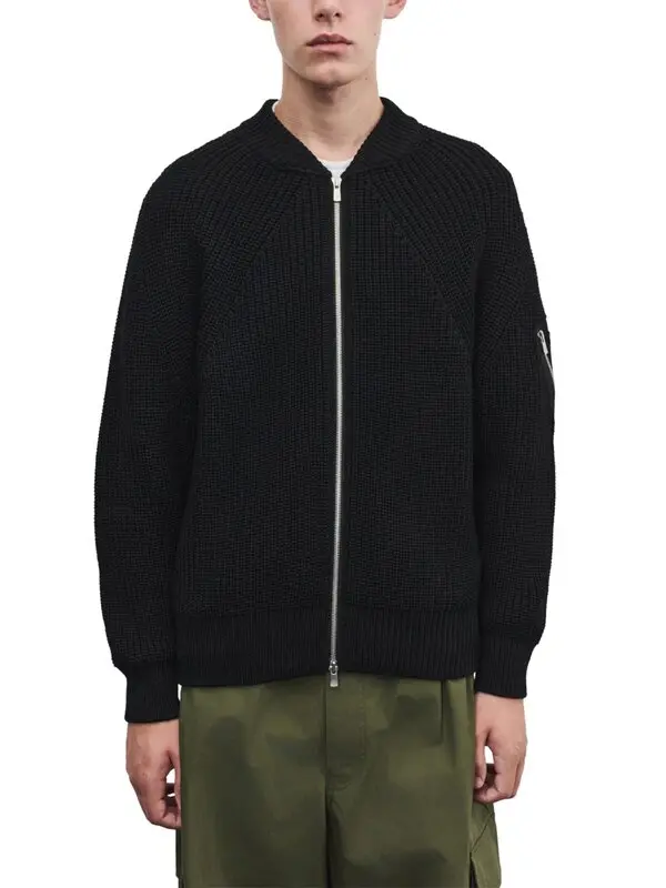 Comme Des Garçons Long-sleeve Knit Cardigan