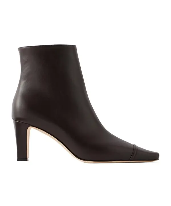 Manolo Blahnik Minimalist Handmade Leather Boots