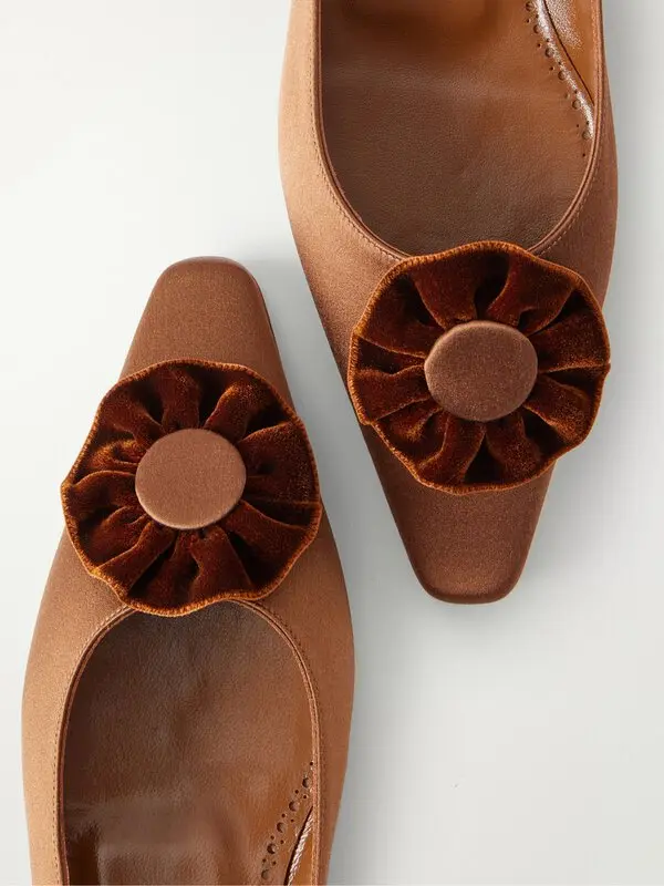 Manolo Blahnik Handmade Ballet Flats