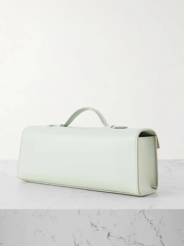 Savette Slim Symmetry Leather Tote