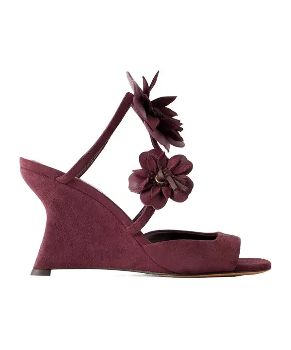 Zimmermann Suede Wedge Sandals