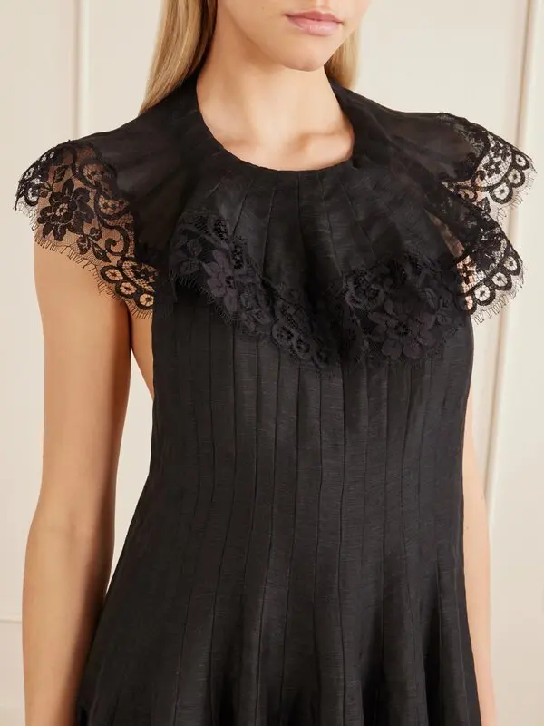 Zimmermann Lace-trimmed Gown